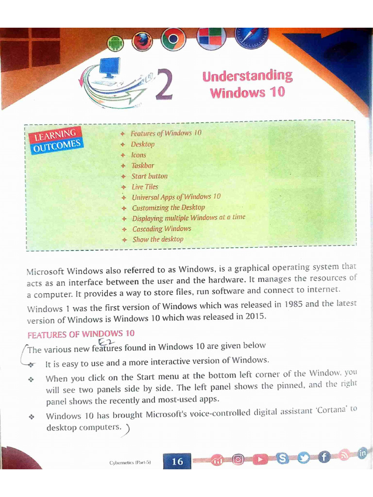 Class 5th Computer Lesson 2 | PDF