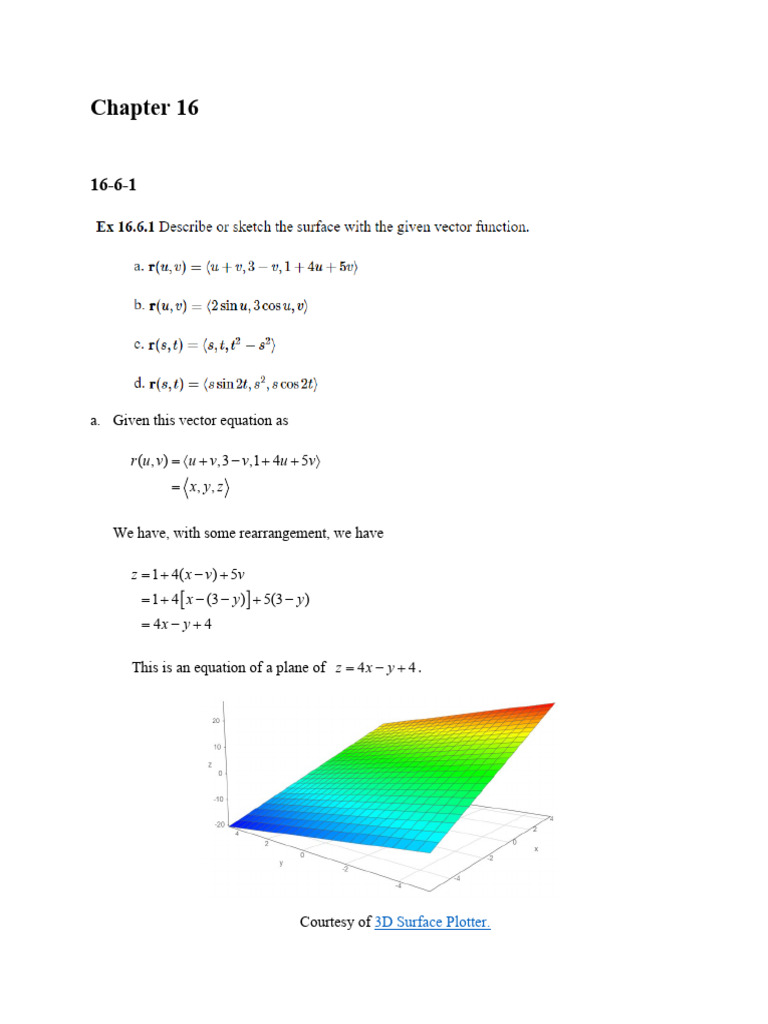UMGC MATH 241 Hw7 - Chapter 16b | PDF | Ellipse | Divergence