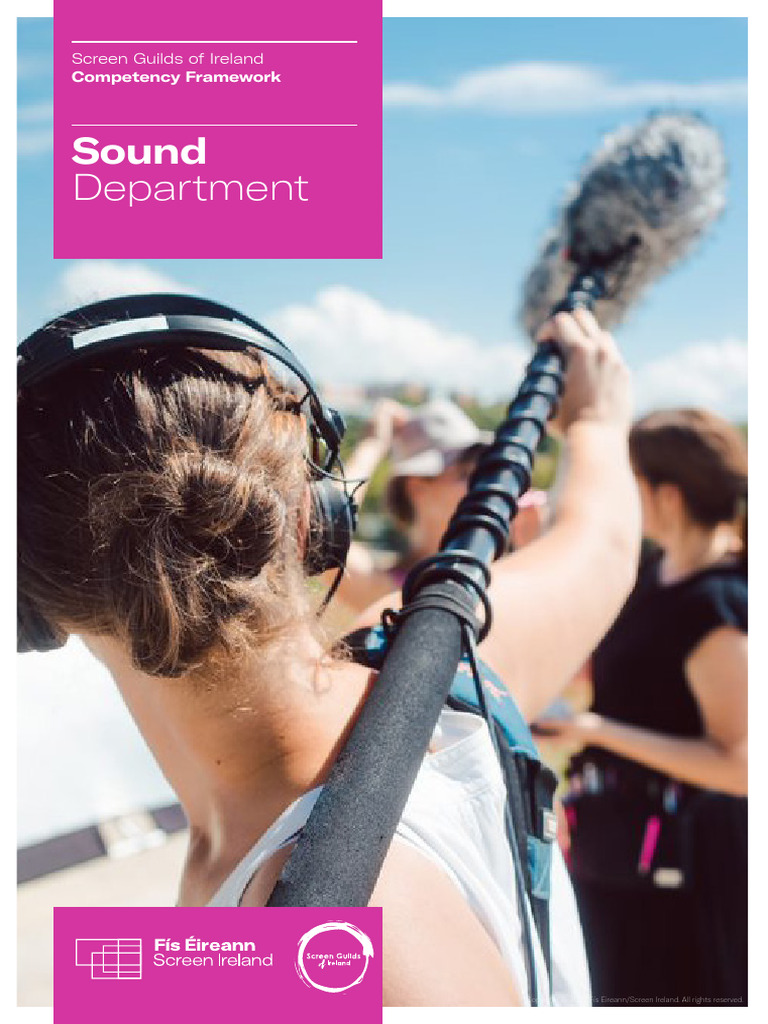 Booklet 15 - Sound Department | PDF | Microphone | Filmmaking