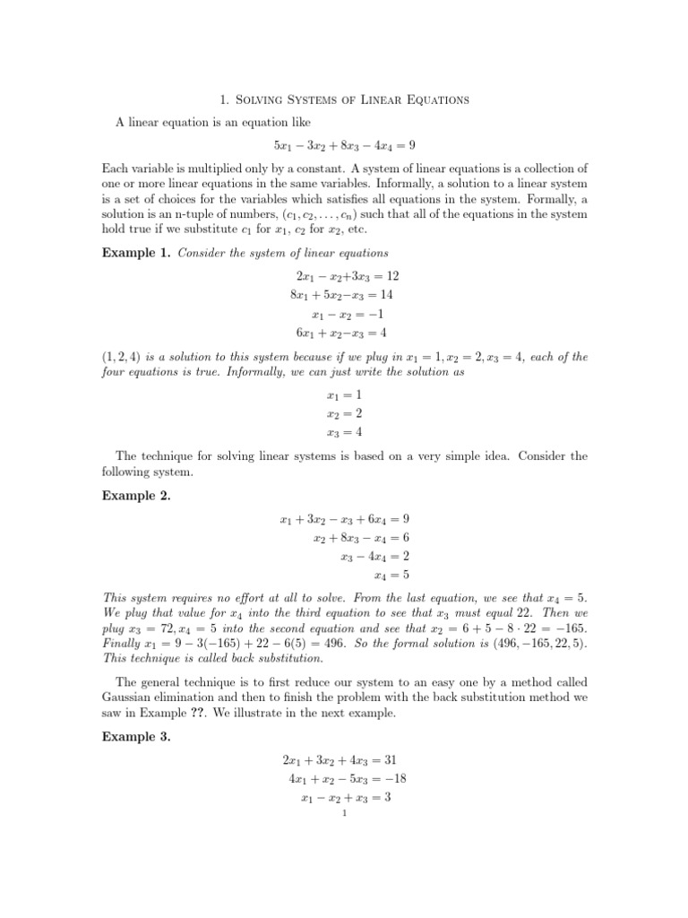 427J LinearAlgebraNotes | PDF | Vector Space | Linear Subspace