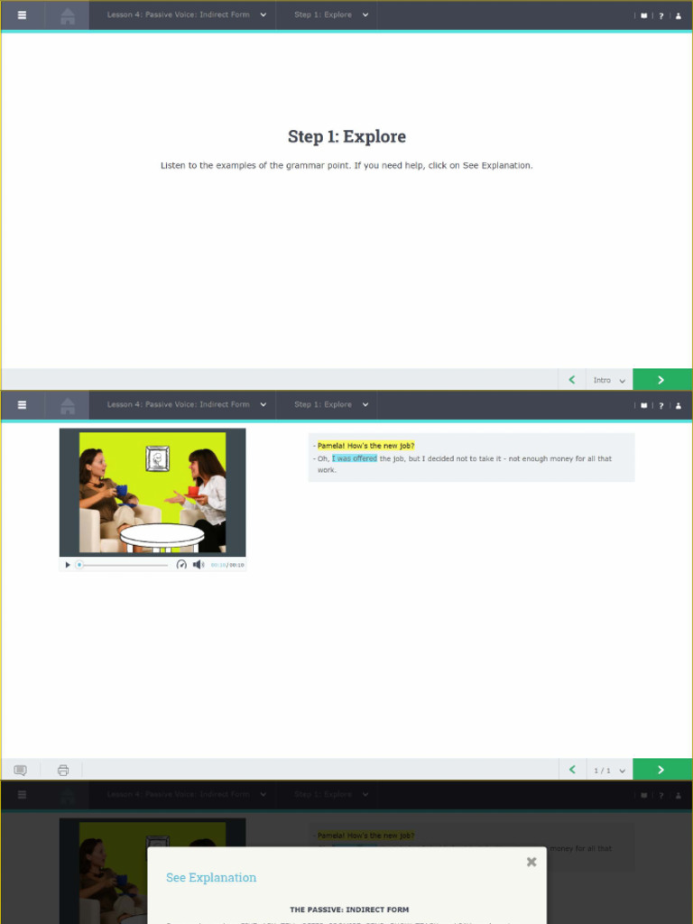 Lesson 4 Passive Voice Indirect Form | PDF
