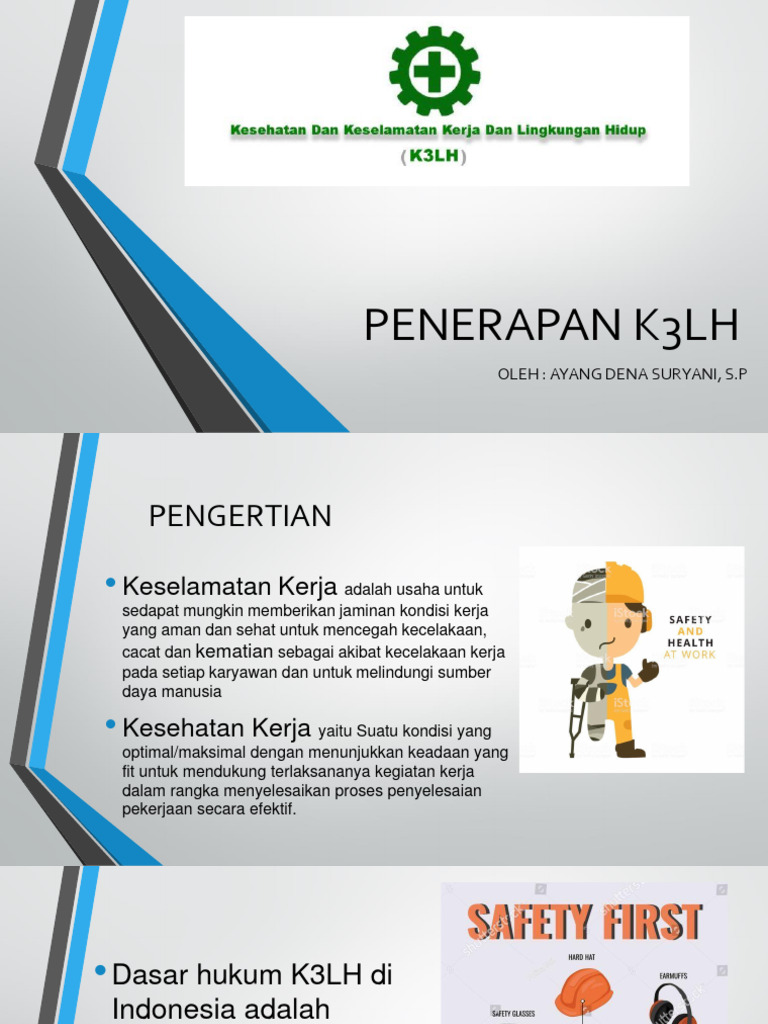 Penerapan K3LH | PDF | Kesehatan Holistik