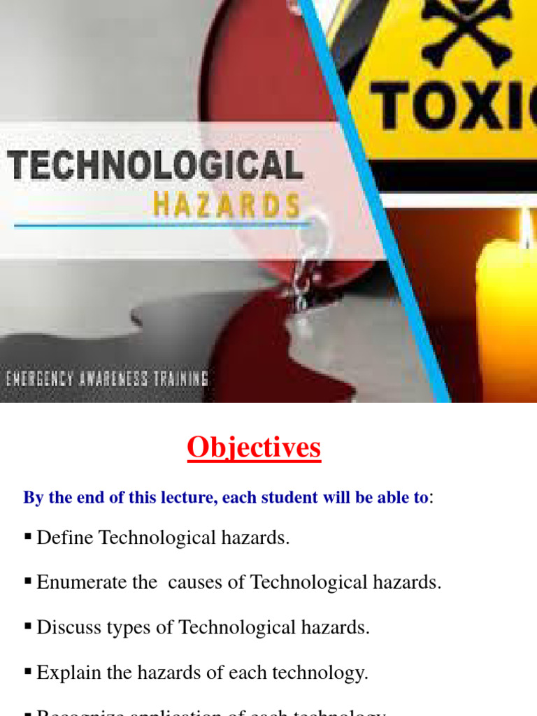 10-Technological Hazards | PDF | Nuclear Technology | Biotechnology