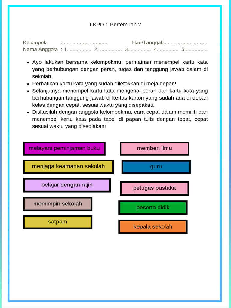 2952 - LKPD Pertemuan 2 - Ida Elva | PDF