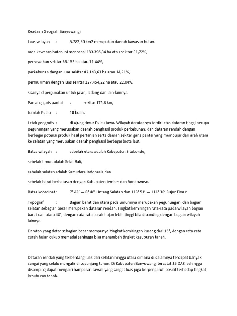 Gambaran Umum Bwi | PDF