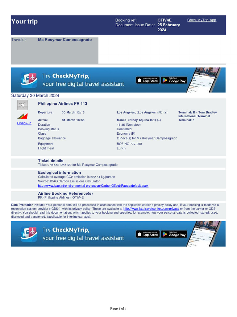 Eticket | PDF | Airlines | Civil Aviation