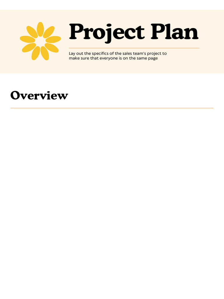 Project Plan Doc - 20240803 - 020055 - 0000 | PDF