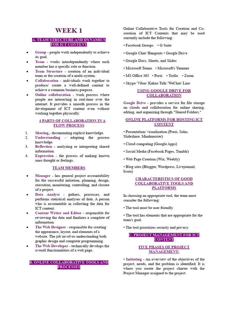 Etech Reviewer | PDF | Infographics | Educational Technology