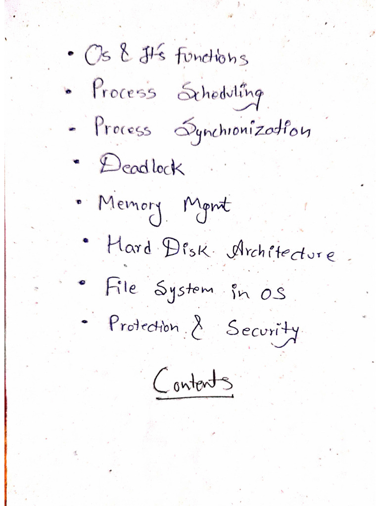 OS GATE Smashers | PDF