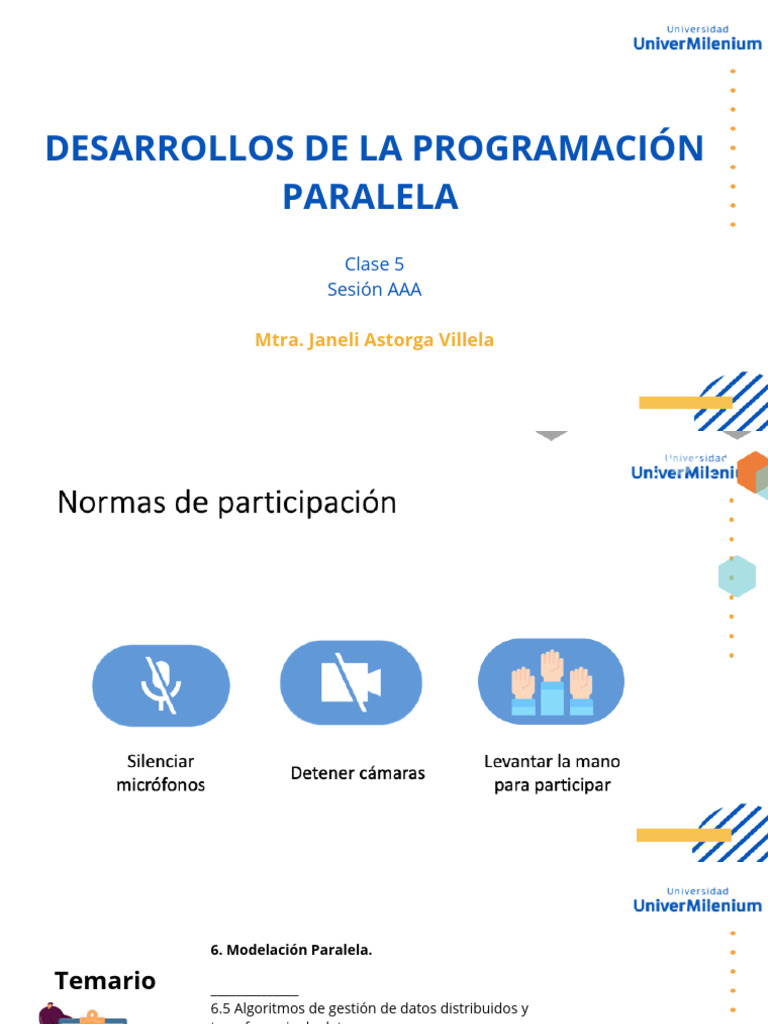 Desarrollo de La Programación Paralela Clase 5 | PDF | Unidad de procesamiento gráfico ...