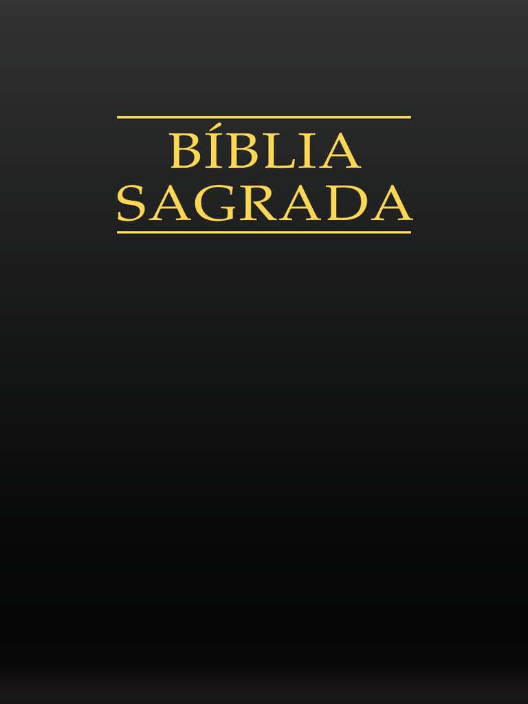 Bíblia Sagrada | PDF