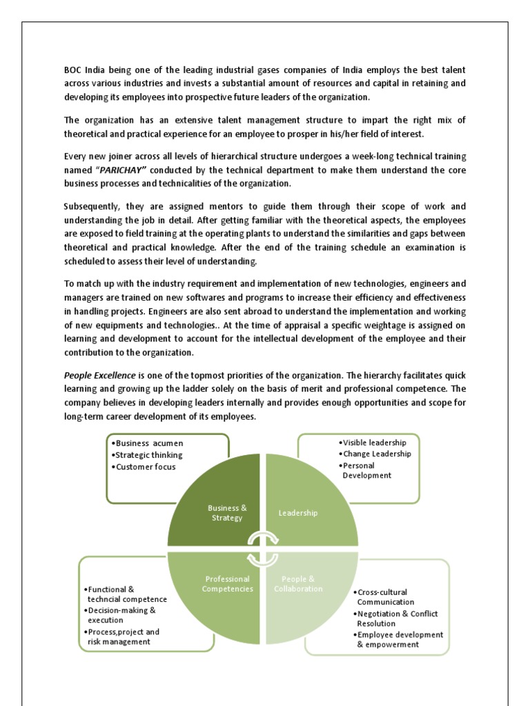 BOC India-Talent Management | PDF | Competence (Human Resources ...