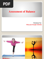 Scoring Form For Fullerton Advanced Balance (FAB) Scale: 1. Stand With ...