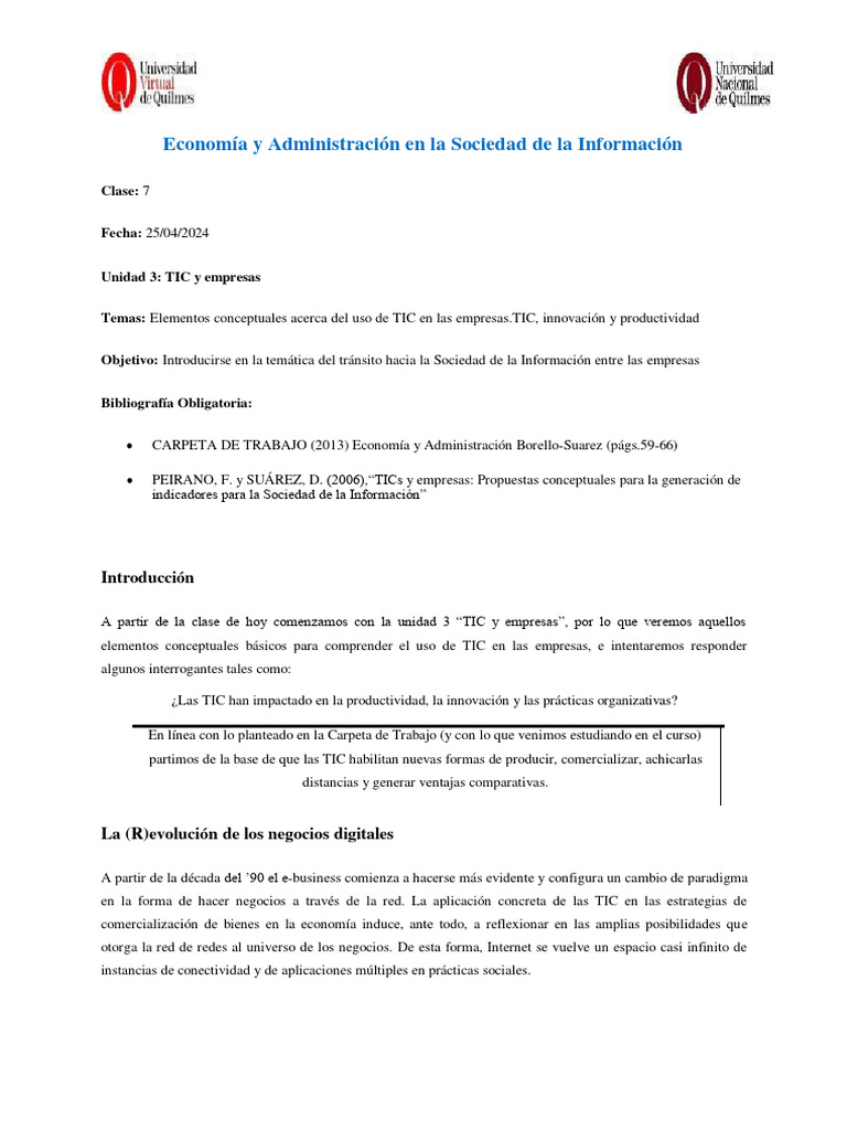 Easi 7 | PDF | Tecnología de información y comunicaciones | Innovación