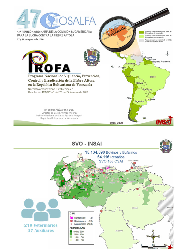 Presentacion COSALFA47-INSAI | PDF | Venezuela | Microbiología