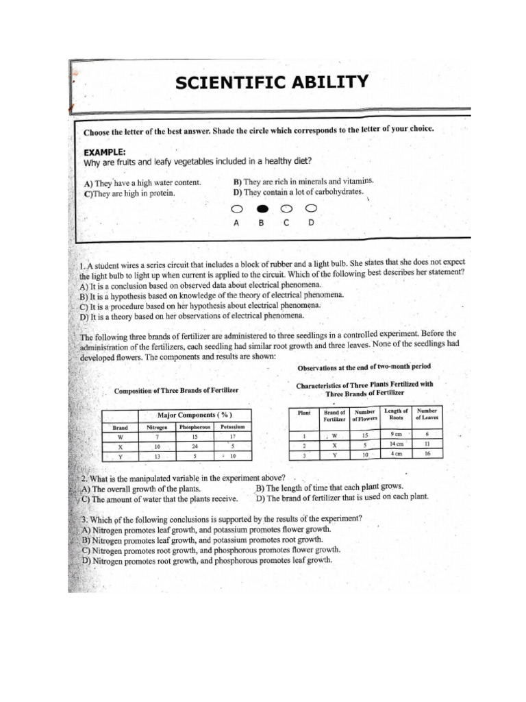 Science Part 1 - Revs | PDF