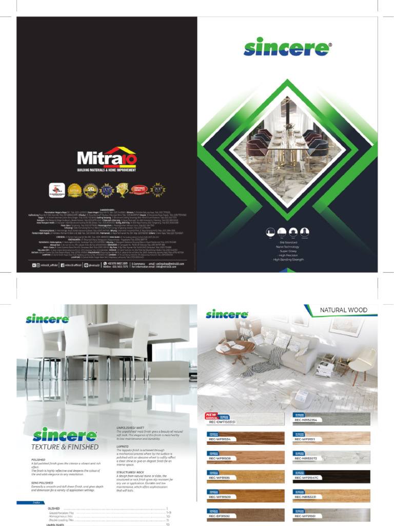 Sincere 2023 Full Page | PDF