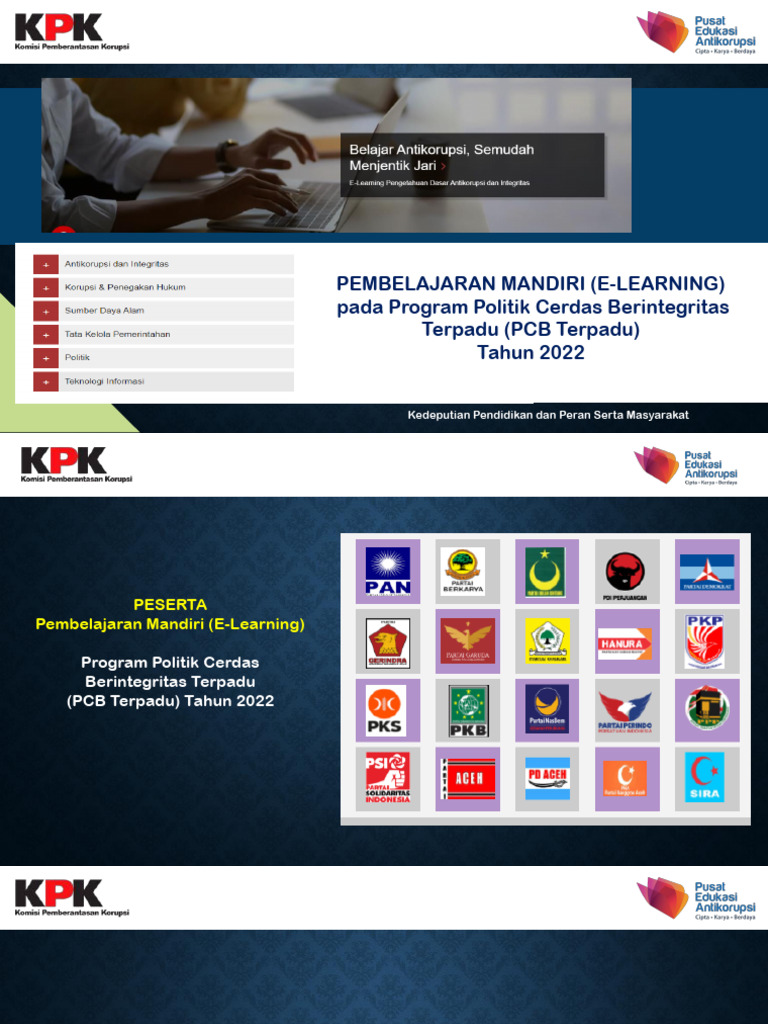 Panduan Teknis E-Learning PCB 2022 | PDF