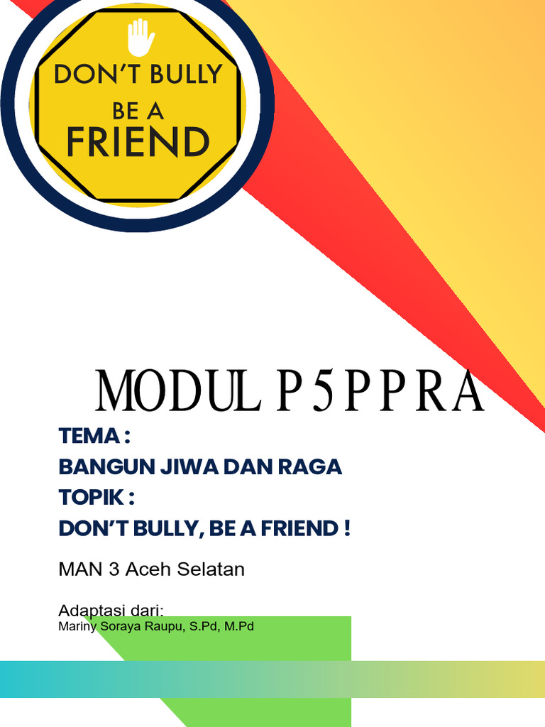 Modul.p5ra. Tema Bangun Jiwa Dan Raga | PDF