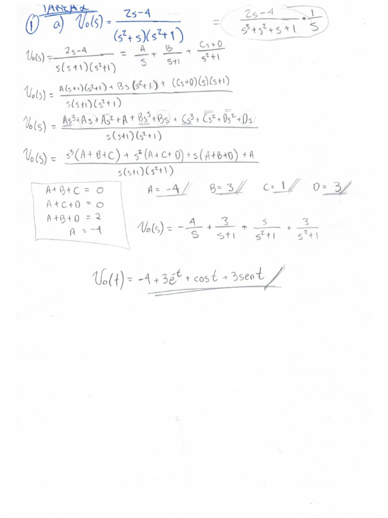 Ej Clase 2 Control Automatico | PDF