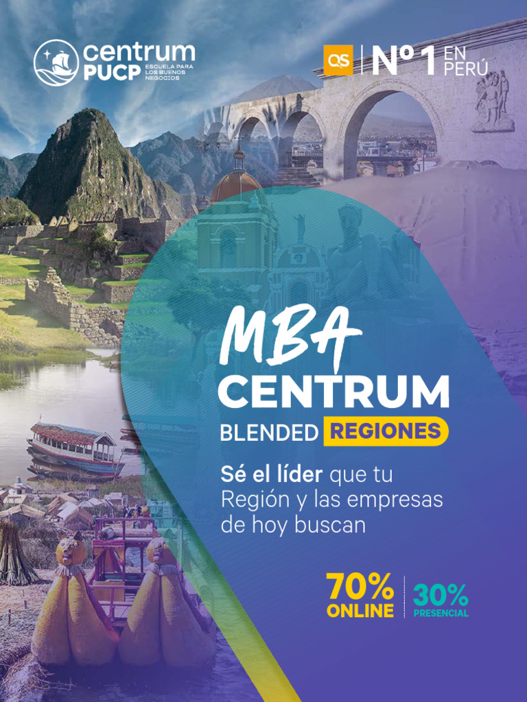 Brochure MBABlended Regiones 202301 Op2 | PDF | Máster en Administración de Empresas | Business