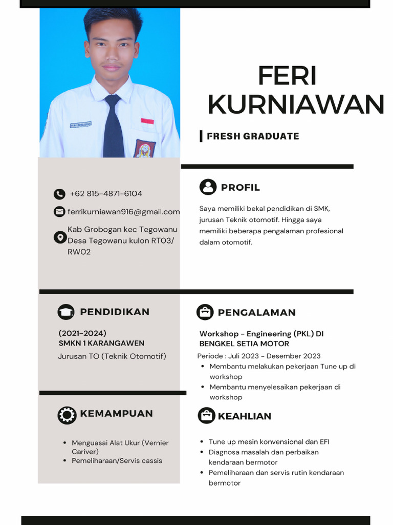 CV Feri Kurniawan | PDF