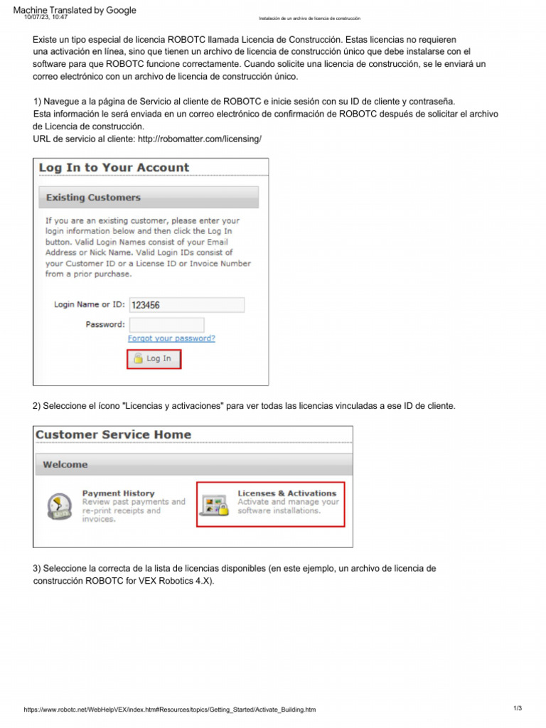 Installing A Building License File | PDF | Archivo de computadora ...