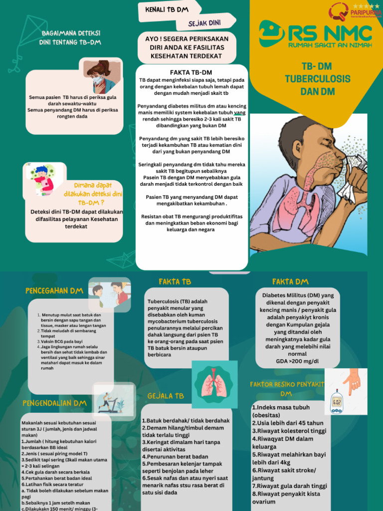 Leaflet TB DM Selesai | PDF