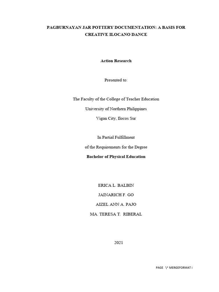 Pagburnayan Jar Pottery Documentation | PDF | Pottery | Data