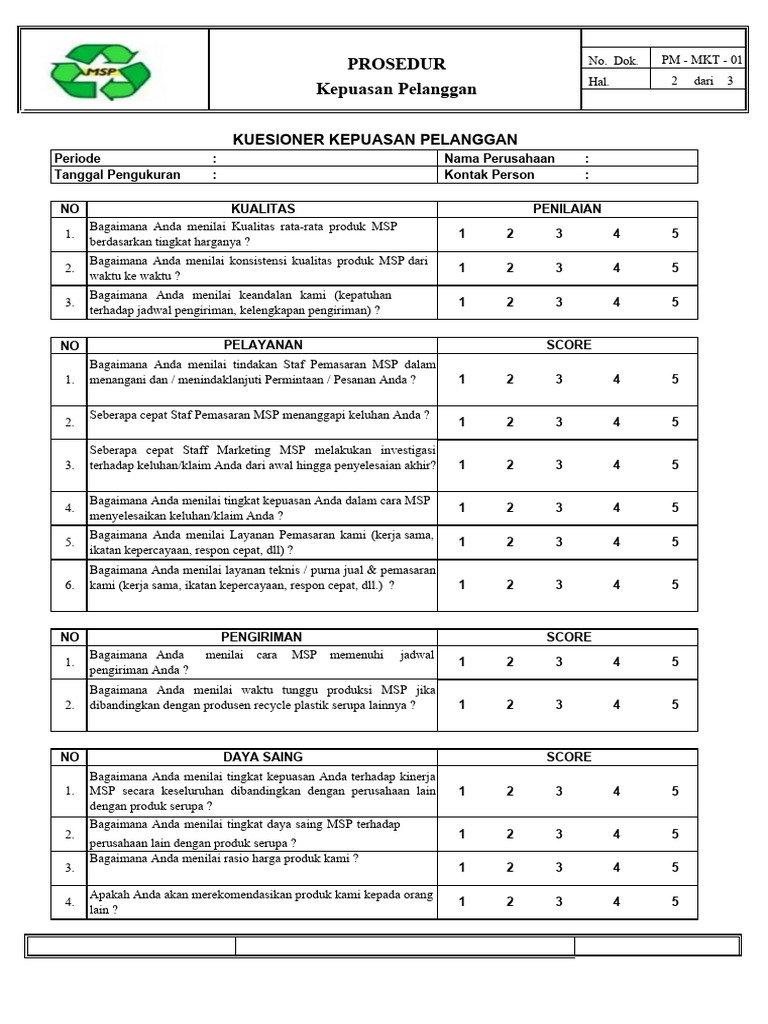 Customer Satisfaction | PDF