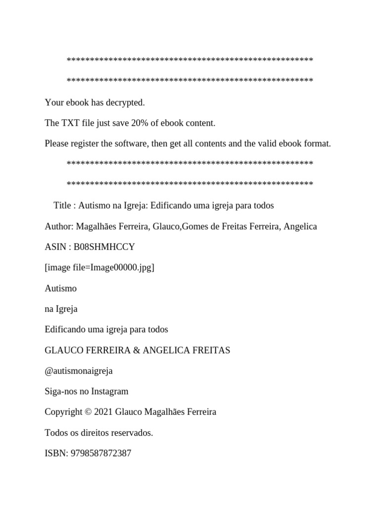 Autismo Na Igreja - Edificando Uma Igreja para Todos - Trial | PDF | Espectro do autismo | Fé