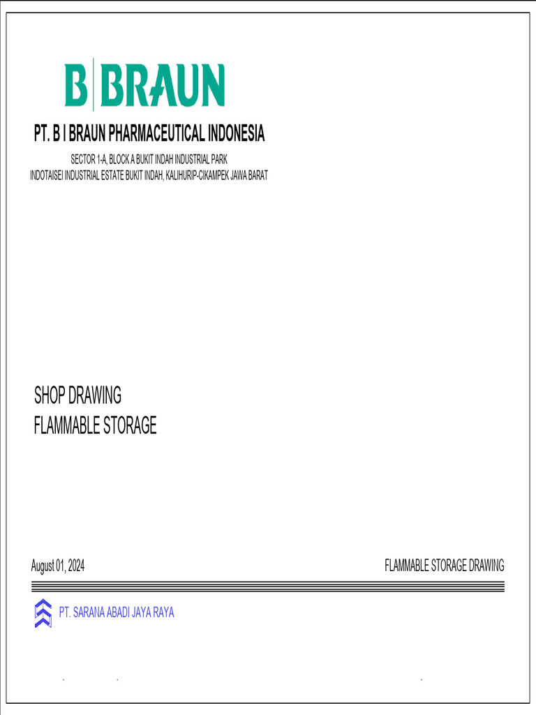 Flammable Storage Shop Drawing | PDF