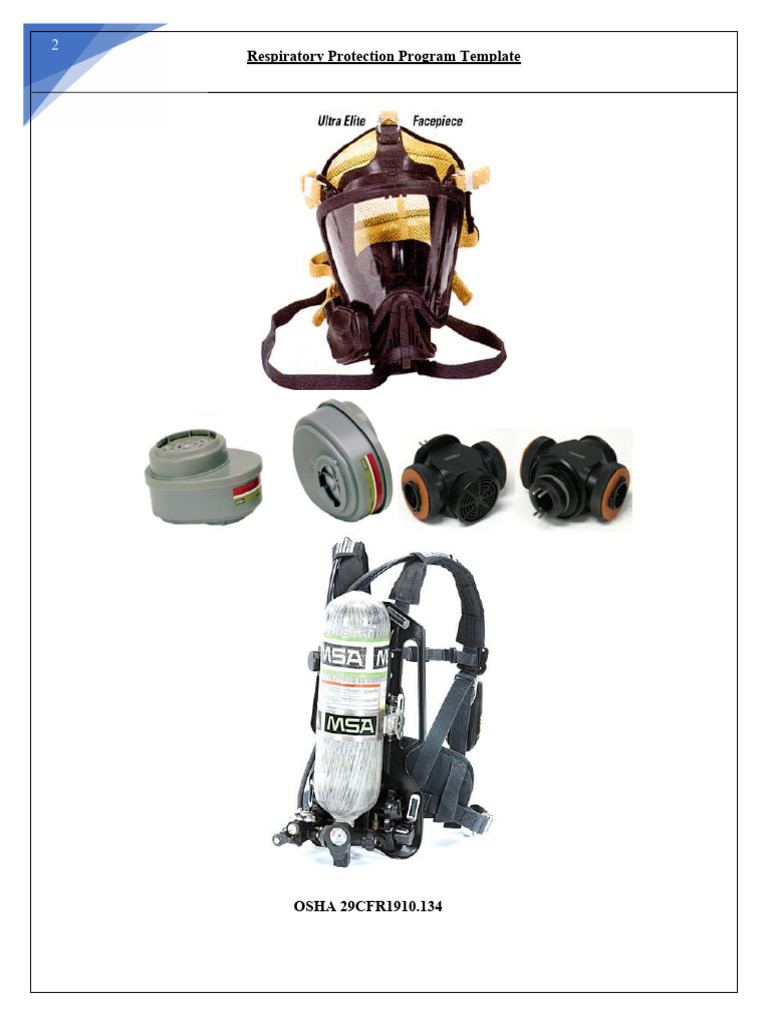 Respiratory-Protection-Program | PDF | Respiratory Diseases | Cough