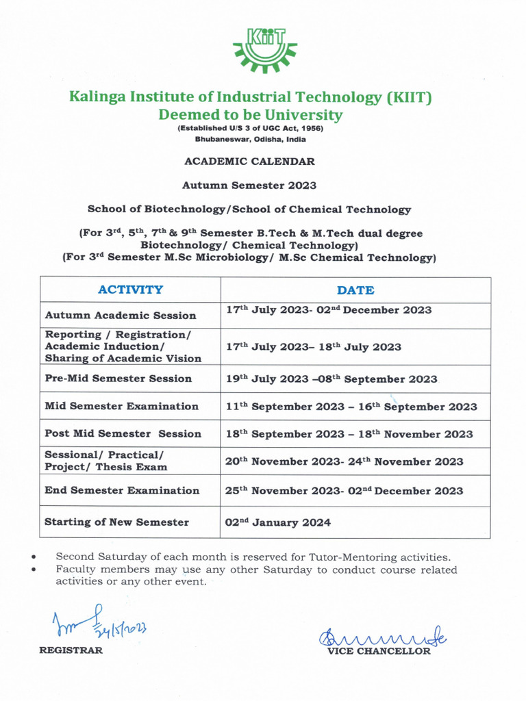 B.tech M.tech Dual Degree and MSC School of Biotechnology | PDF