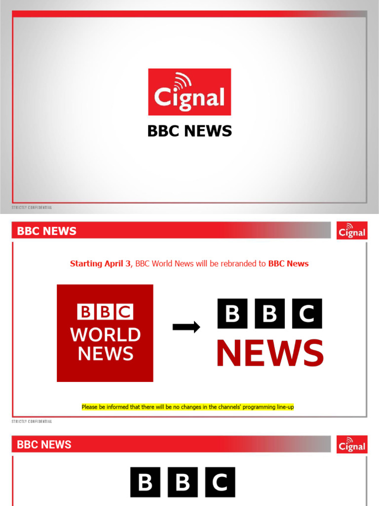 BBC World News Rebrand To BBC News | PDF | Climate Change