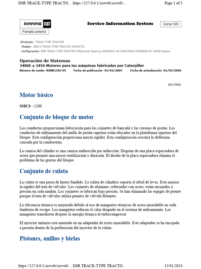 Techdoc Print Page | PDF | Pistón | Rodamiento (Mecánico)