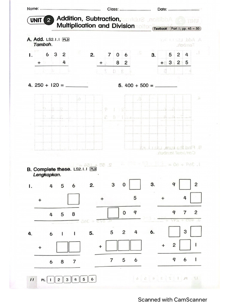 DLP Math Y2 | PDF
