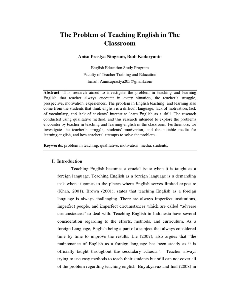 Anisa Prastya Ningrum - 2013042056 - Academic Writing UAS | PDF ... Anisa Prastya Ningrum - 2013042056 - Academic Writing UAS | PDF ...