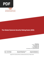 TWSTRS Severity Scale | PDF | Human Diseases And Disorders | Diseases ...