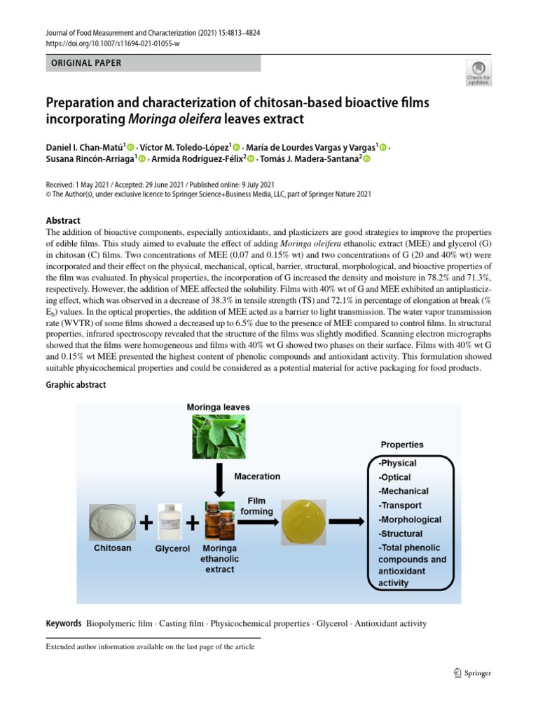 Preparation_and_characterization_of_chit | PDF | Biopolymer | Chemistry