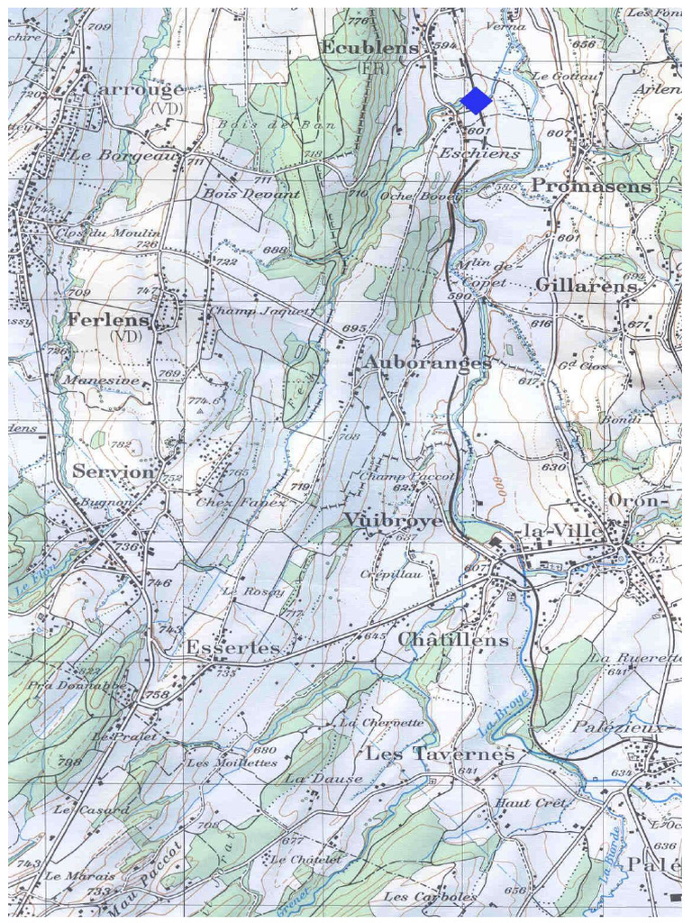 Carte Topographique | PDF