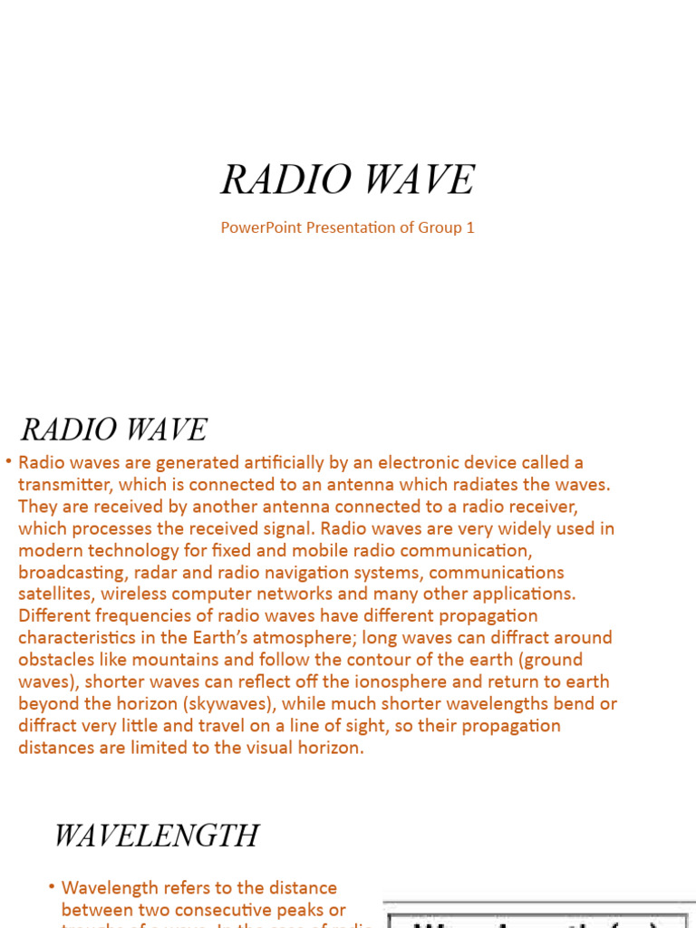 Science 10 3 | PDF | Radio | Radio Wave