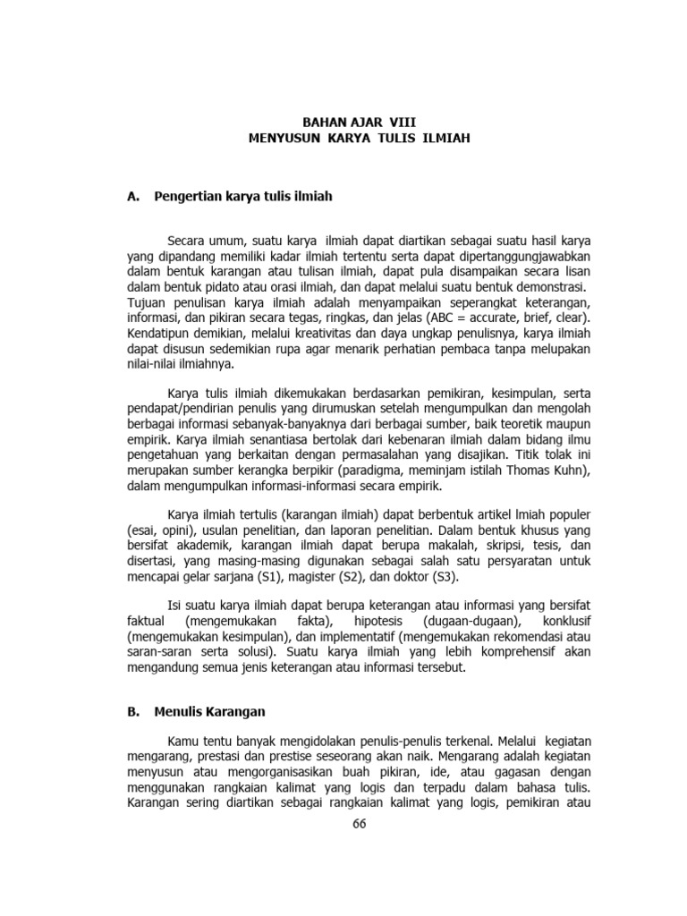 Buku Ajar Bhs. Indo | PDF