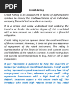 DBRS Rating Scale | PDF | Bond Credit Rating | Credit Risk