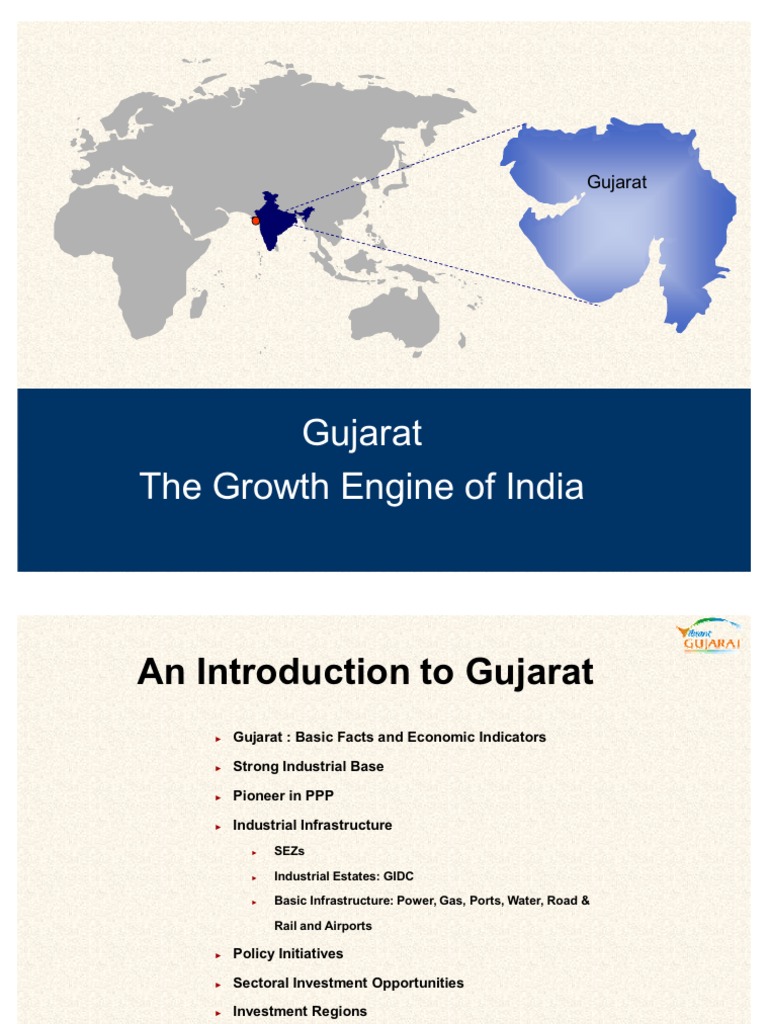 Gujarat Growth Engine of India | PDF | Economies | Business