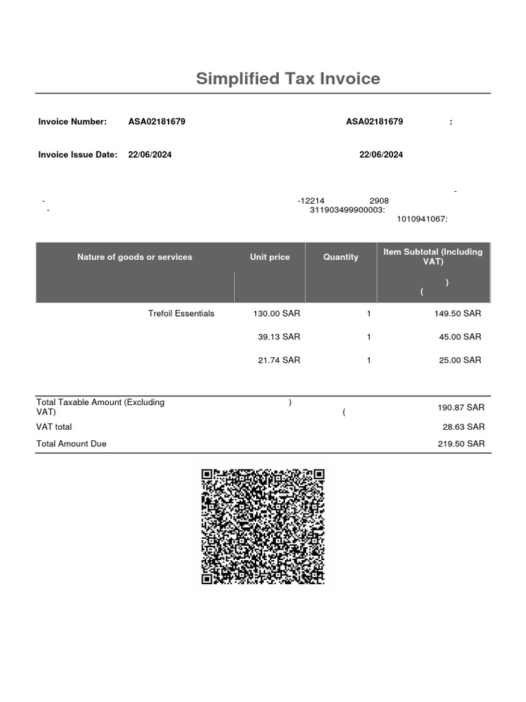 Invoice | PDF | Taxes | Government Finances