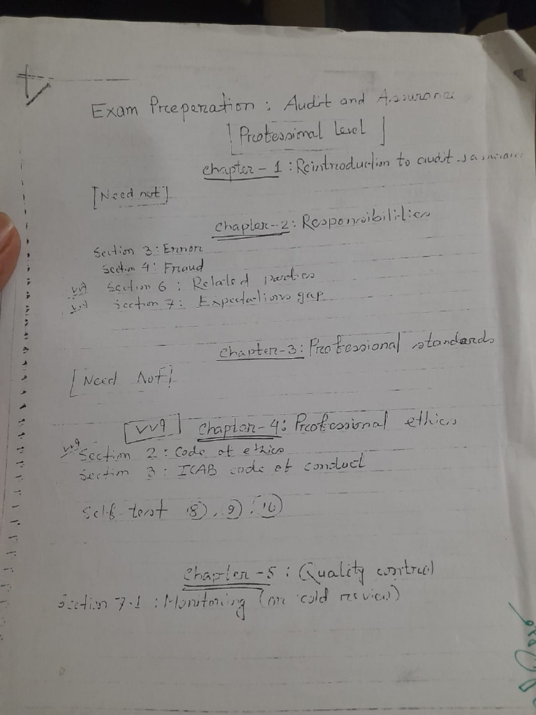 AA Exam Preparation | PDF