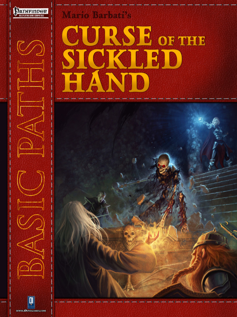 Basic Paths - Curse of The Sickled Hand | PDF | Dwarf (Dungeons & Dragons)
