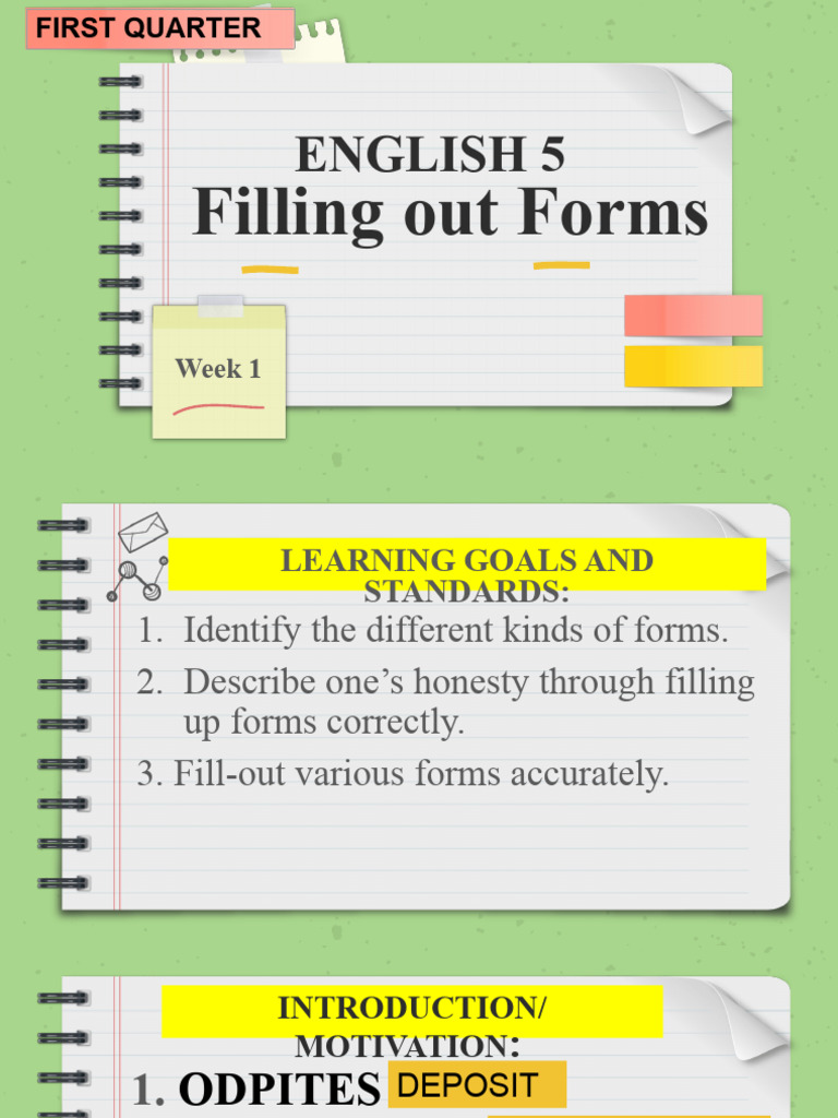 Sample PPT in English | PDF