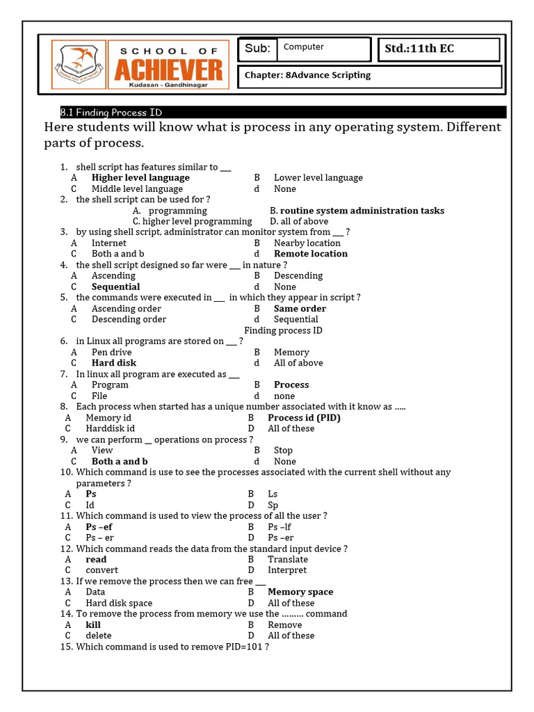 11th Computer Ch 8 Pdf Parameter Computer Programming Control Flow 6471